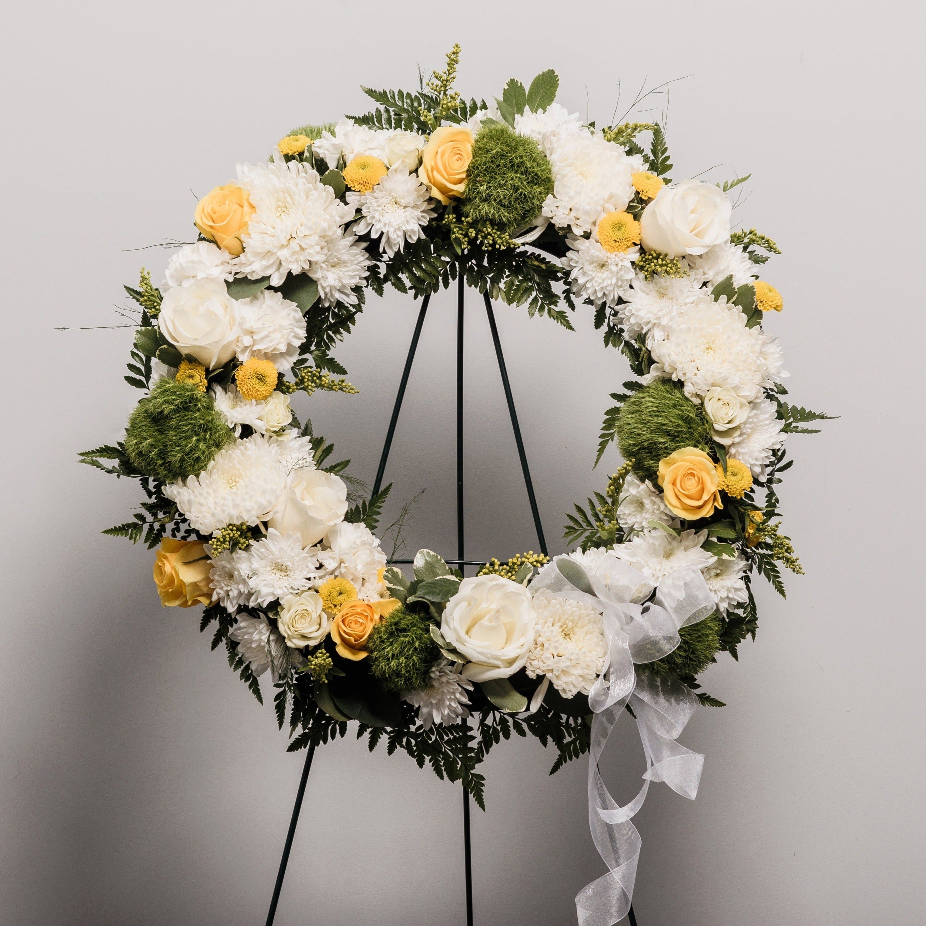 Flora Reverence Wreath Spray | Boulevard Flower Gardens
